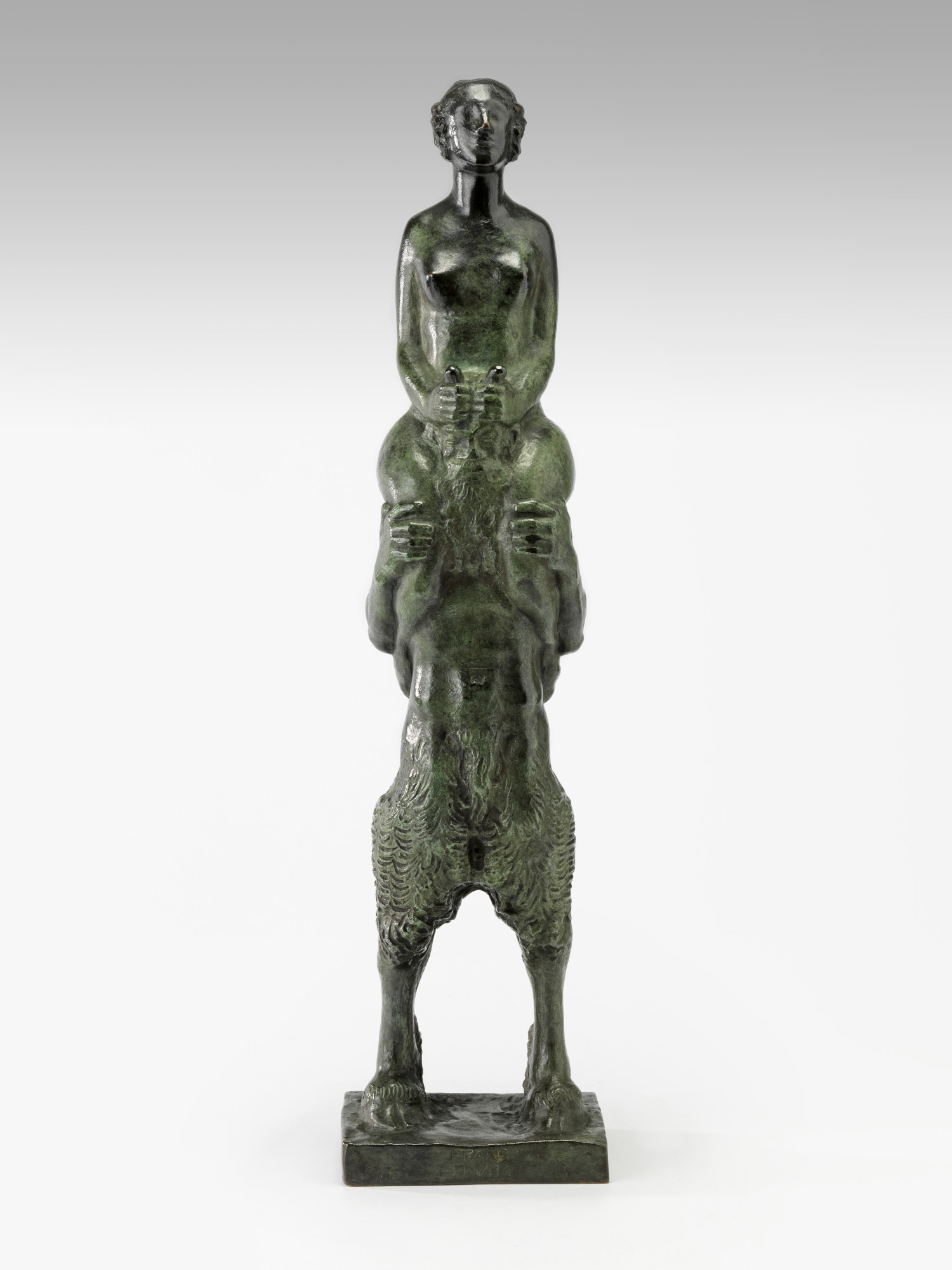 Villa Stuck - Sammlung Online - Franz von Stuck, Faun und Nixe, 1913